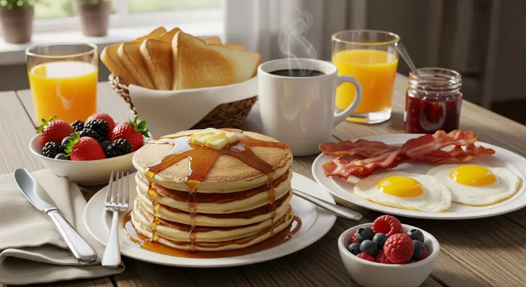 🥞 The All-American Breakfast: A Delicious Guide to Pancakes, Bacon, and ...