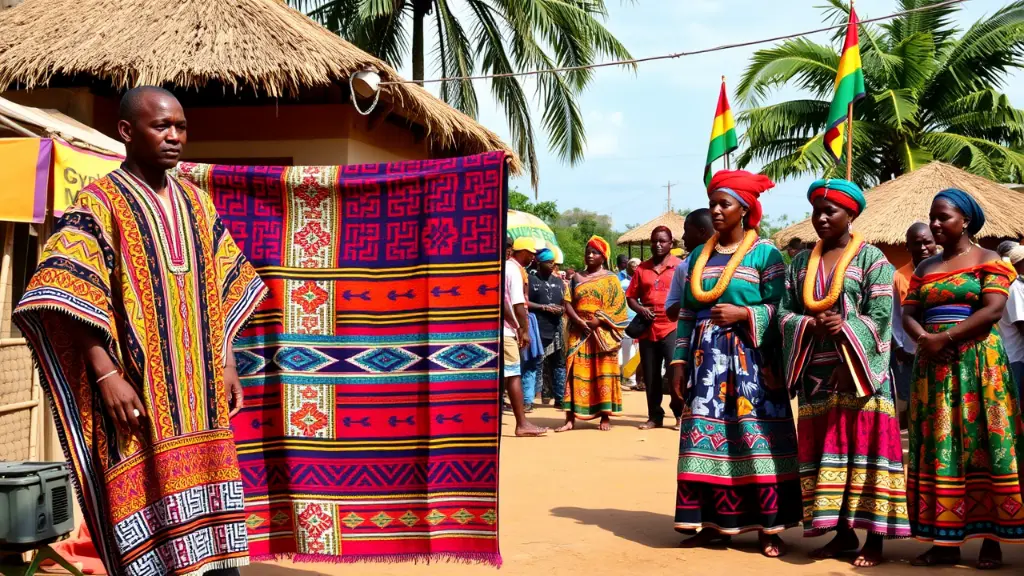 Kente Cloth: A Symbol of Ghanaian Identity and Cultural Pride