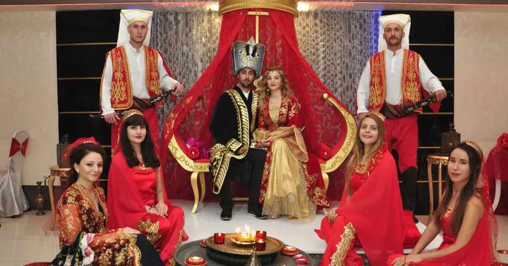 The Turkish Kaftan in Ottoman-Inspired Wedding Ceremonies