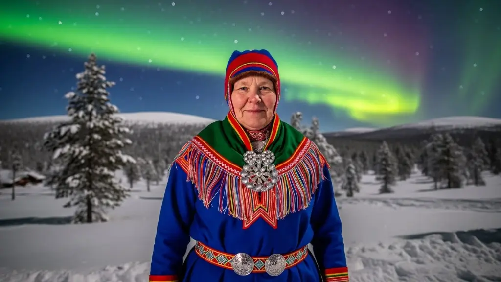 Woven in the Arctic Light: The Living Language of the Sámi Gákti ️